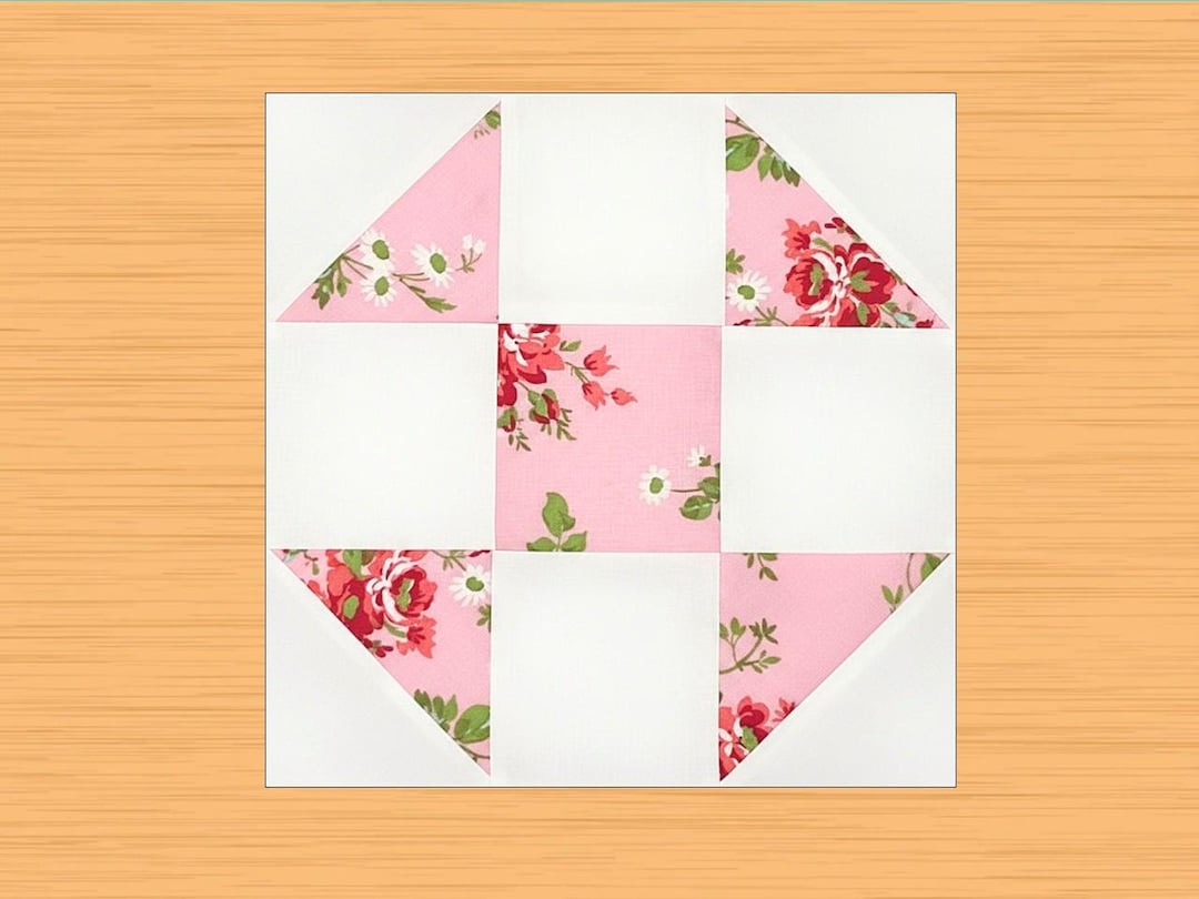 Shoo Fly Quilt Block Pattern PDF 3 Sizes - Etsy