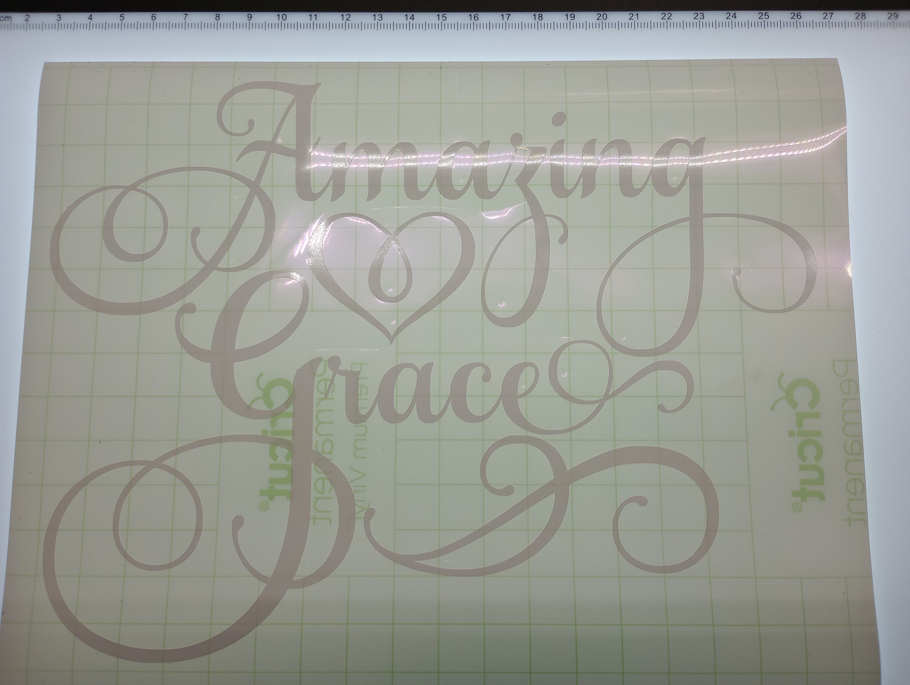 Amazing Grace Inspirational Decal ... Free Shipping - Etsy