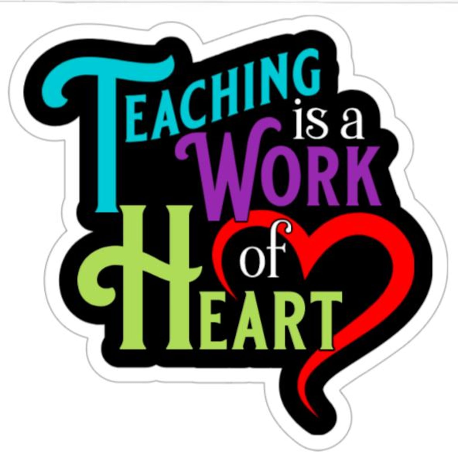 Made to Teach/teacher/teaching Sticker Sheets...free Shipping - Etsy