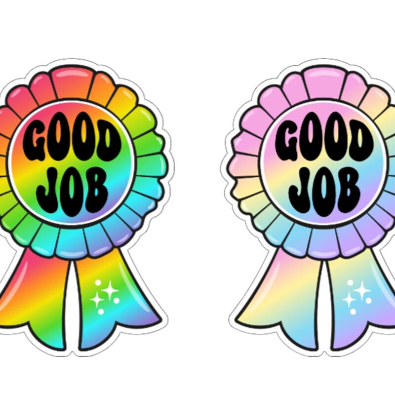 Great Job Sticker - Etsy