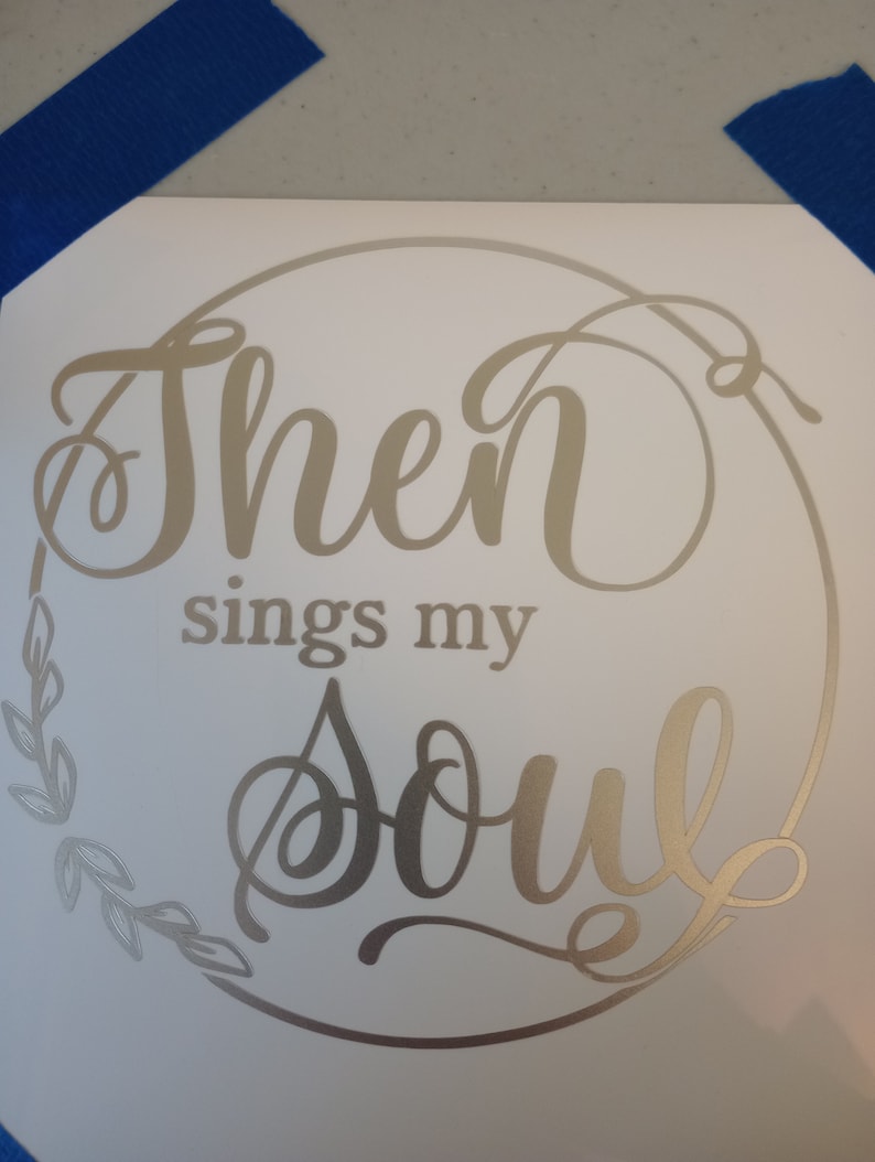 Then Sing My Soul Decal ... Free Shipping - Etsy