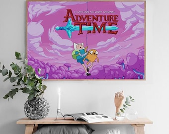 Adventure Time Poster - Etsy