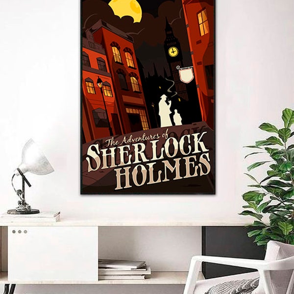 Sherlock Poster - Etsy