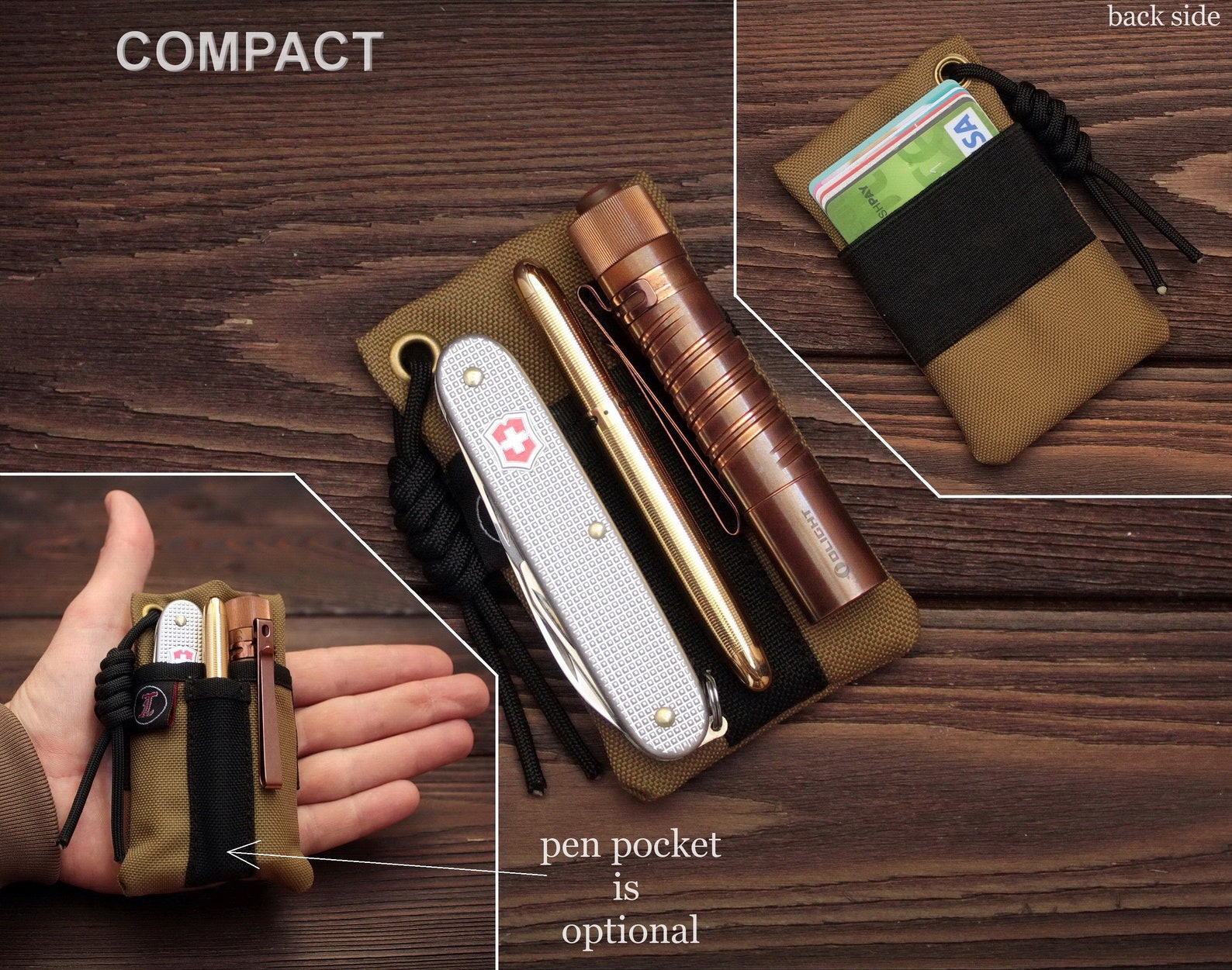 EDC Pouch EDC Pocket Organizer EDC Wallet - Etsy