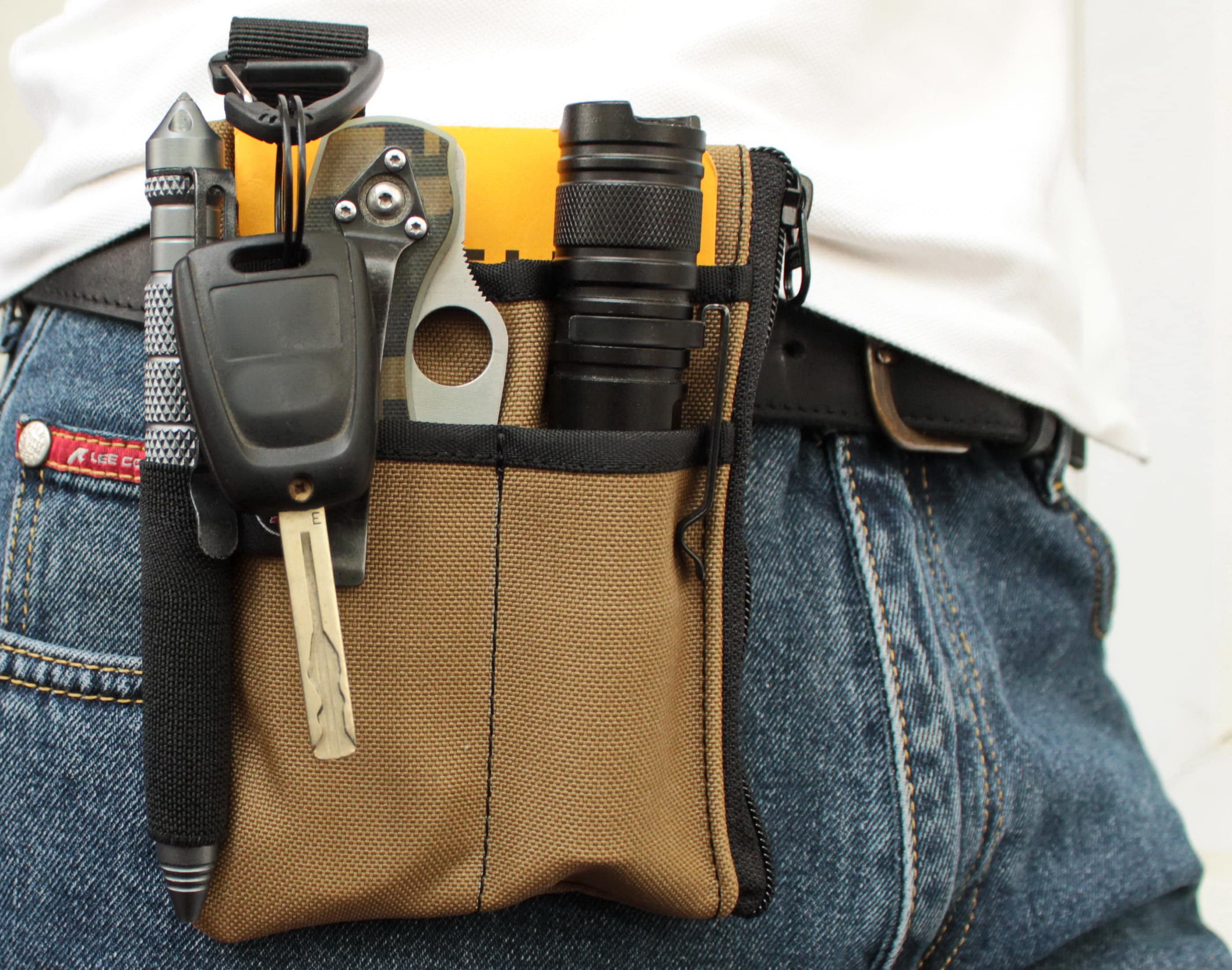 Field Notes EDC Pouch With Velcro EDC Organizer - Etsy