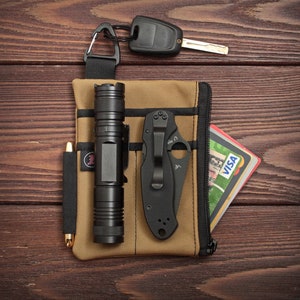 Field Notes EDC Pouch With Velcro, EDC Organizer - Etsy