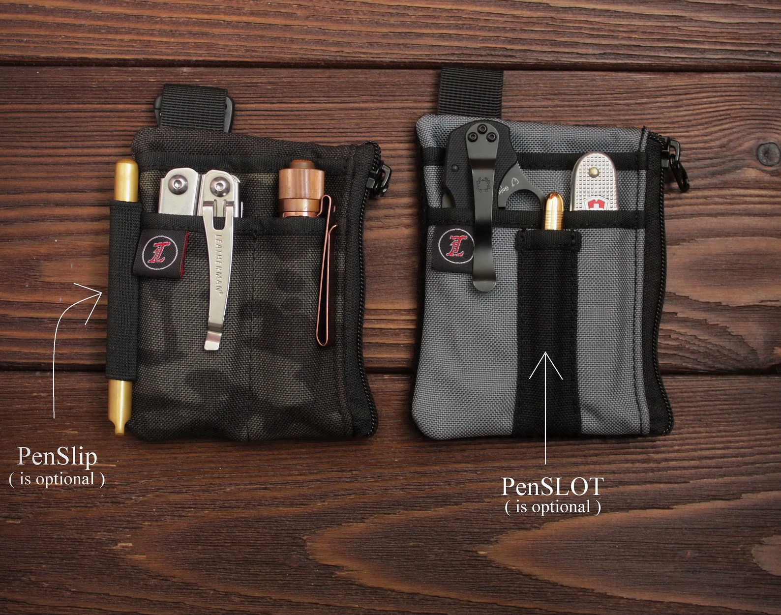 EDC Pouch With Velcro EDC Pocket Organizer - Etsy