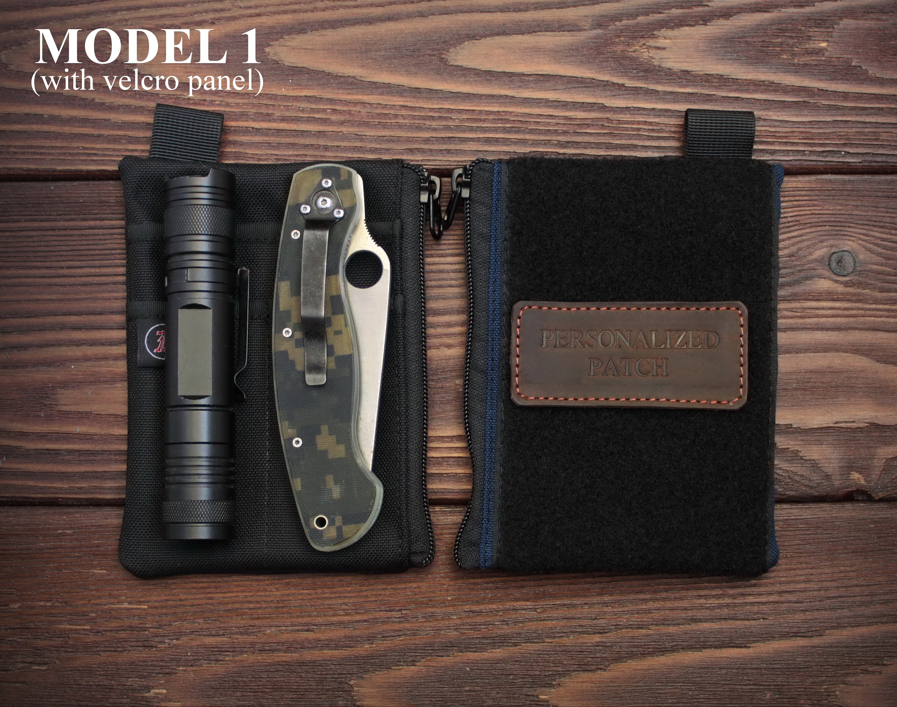 Field Notes EDC Pouch With Velcro EDC Organizer - Etsy