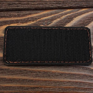 PERSONALIZED Leather PATCH, VELCRO Name Patch - Etsy