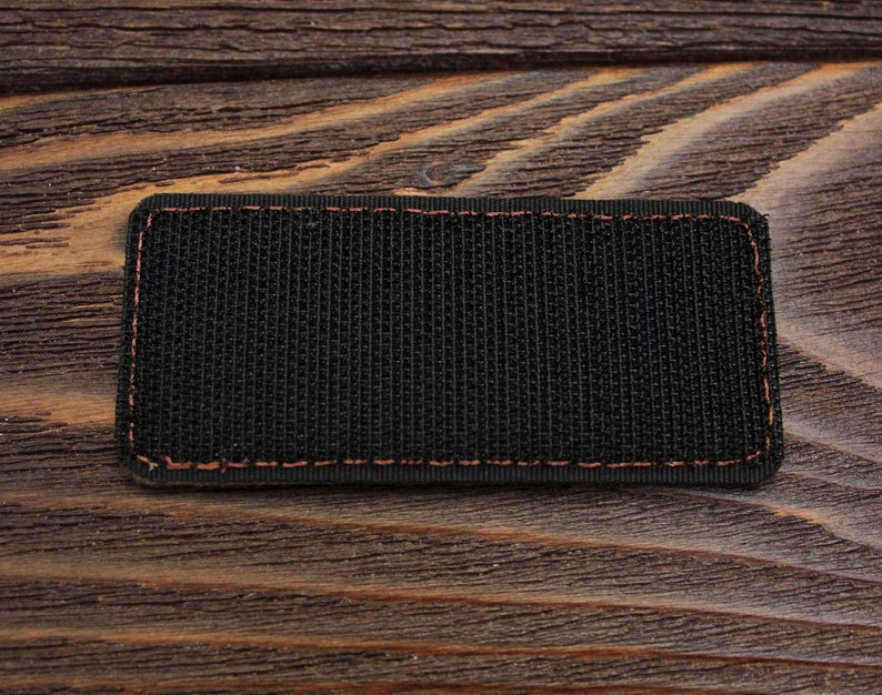 PERSONALIZED Leather PATCH, VELCRO Name Patch - Etsy