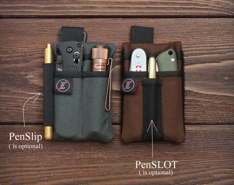 EDC Belt Organizer EDC Belt Pouch With Triangle Carabiner for - Etsy