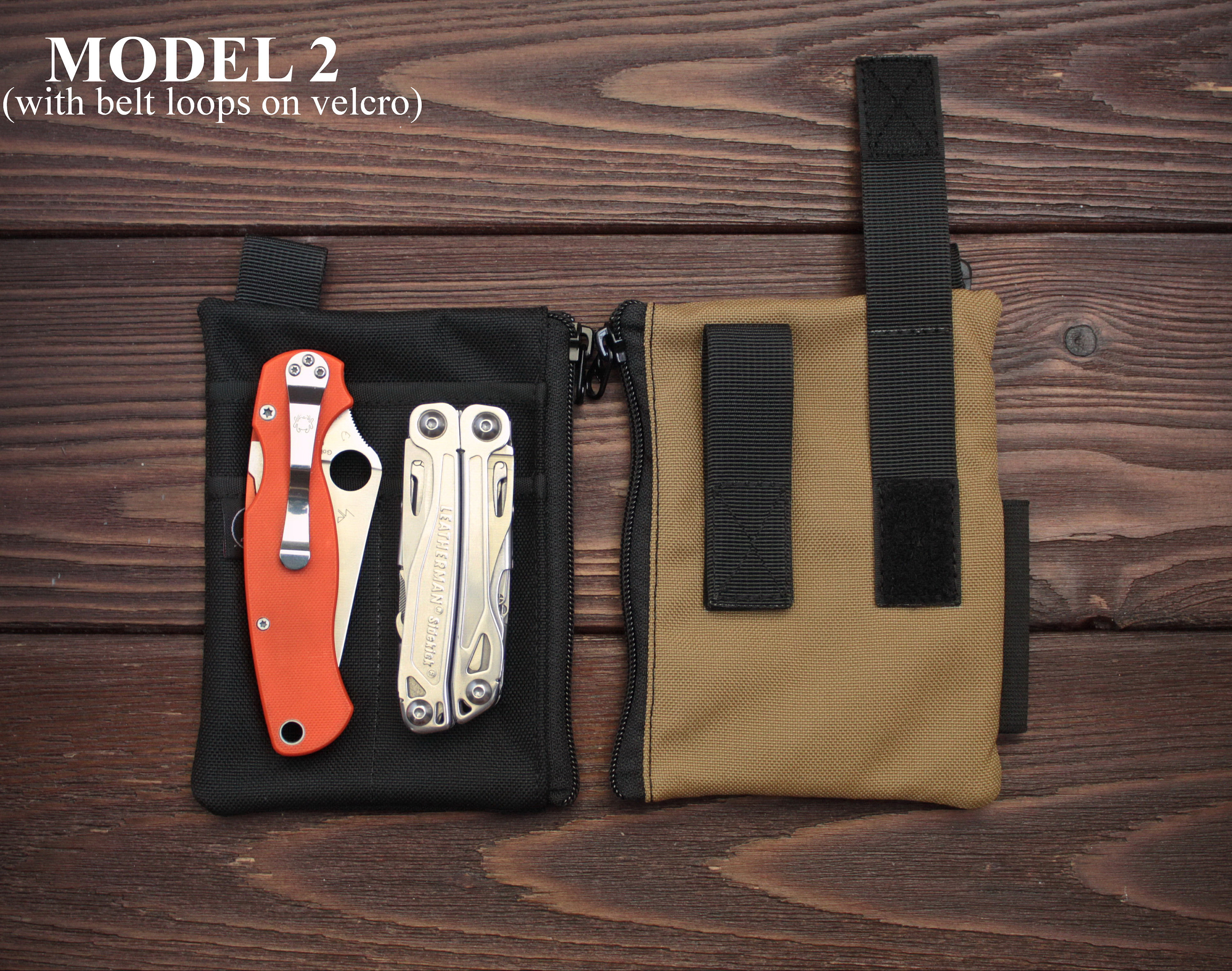 Field Notes EDC Pouch With Velcro EDC Organizer - Etsy