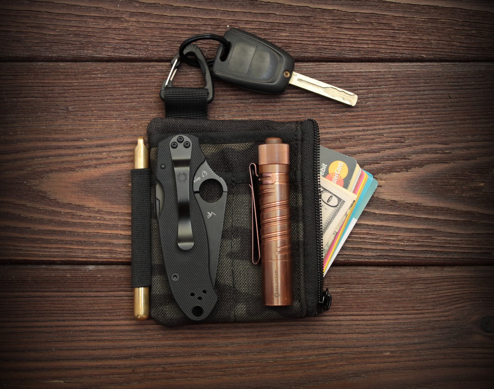 EDC Pouch With Velcro EDC Pocket Organizer - Etsy