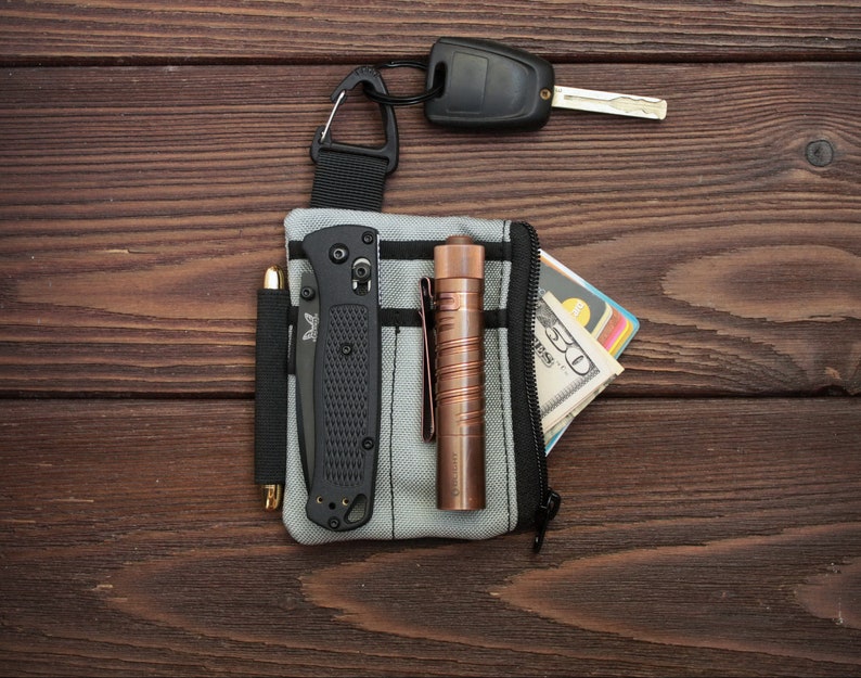 EDC Belt Pouch EDC Belt Organizer With Triangle Carabiner for - Etsy