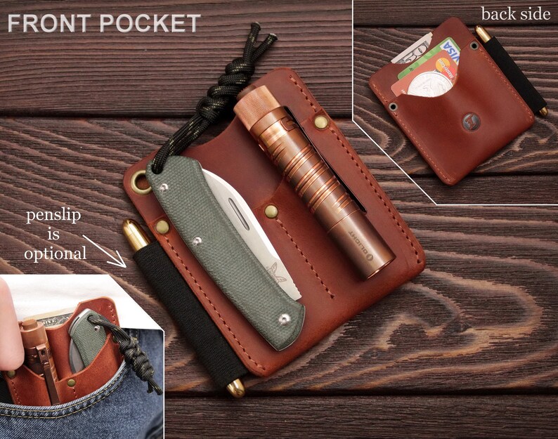 EDC Pocket Organizer EDC Wallet Edc Belt Pouch FREE | Etsy