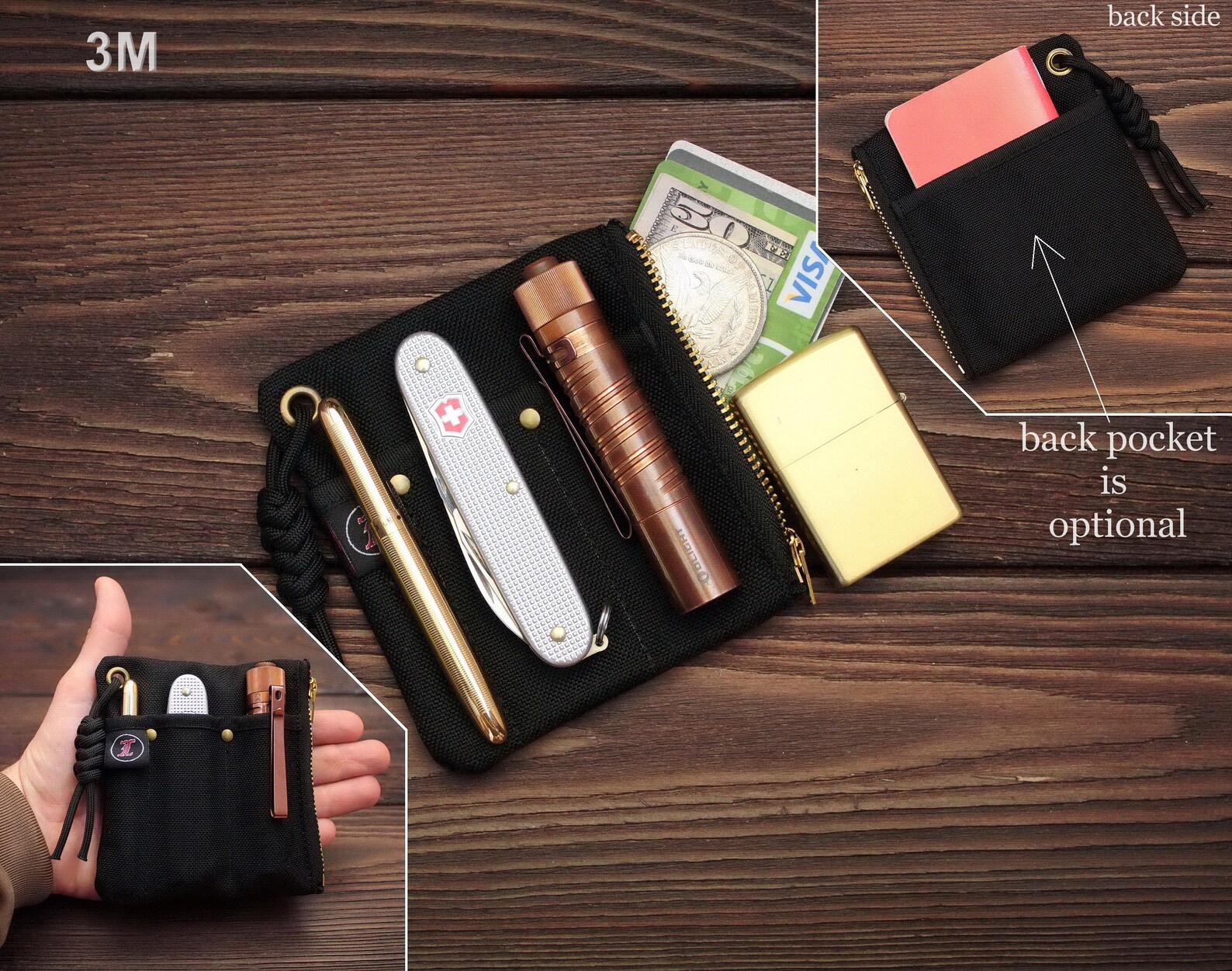 EDC Pouch EDC Pocket Organizer EDC Wallet - Etsy