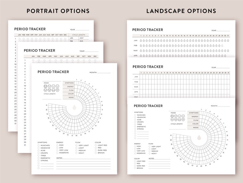 Fertility Journal Ovulation Tracker Printable, BBT Chart, Pregnancy ...