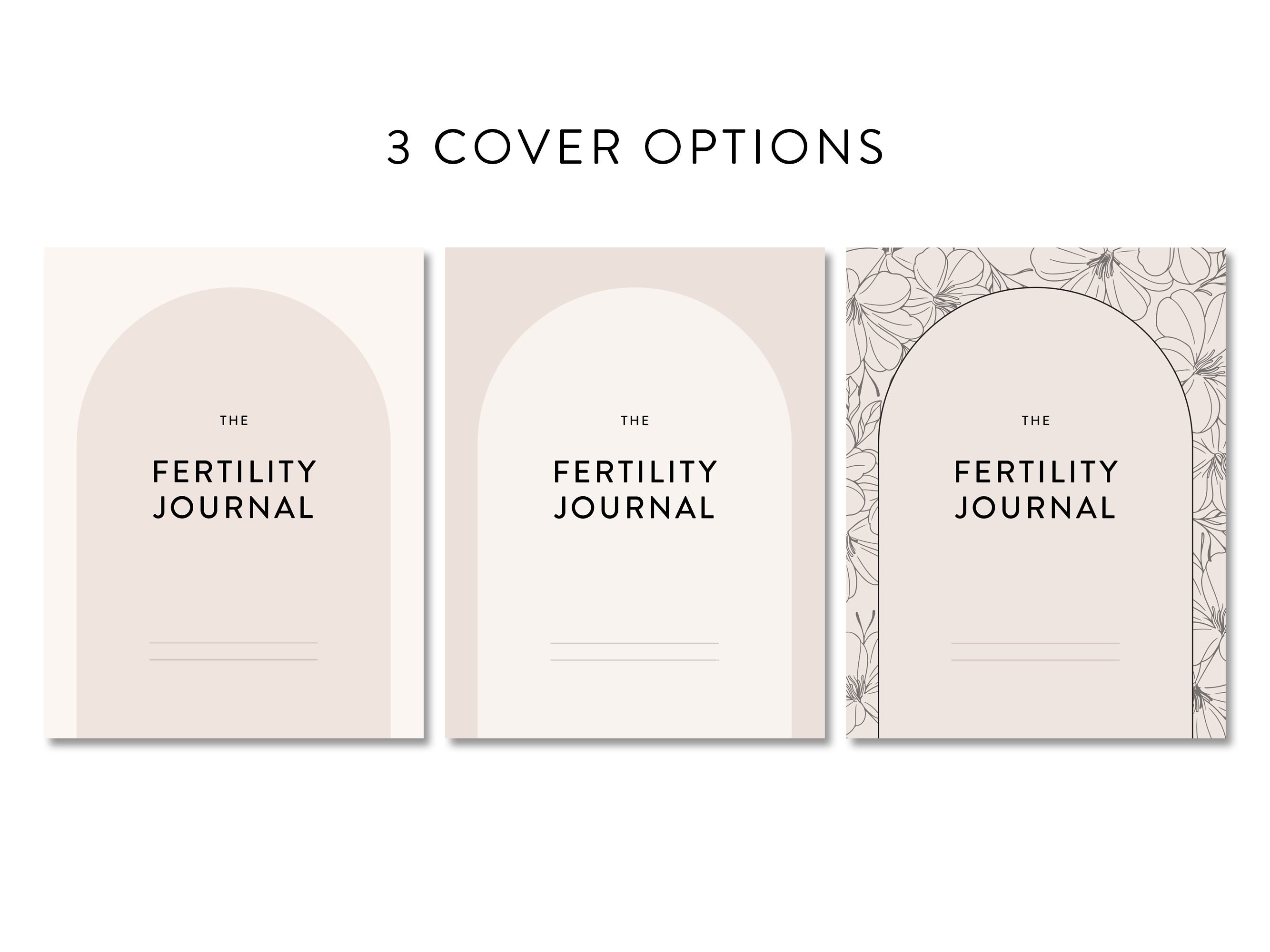 Fertility Journal Ovulation Tracker Printable, BBT Chart, Pregnancy ...