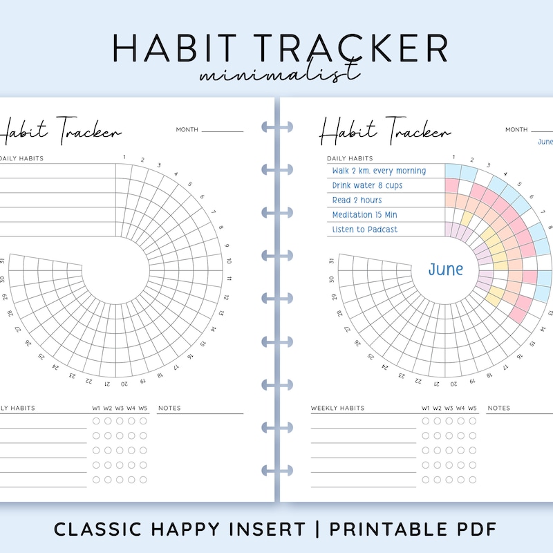 Circle Tracker - Etsy