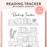 2026 Reading Challenge Printable: Book Tracker, Reading Prompts (PDF ...