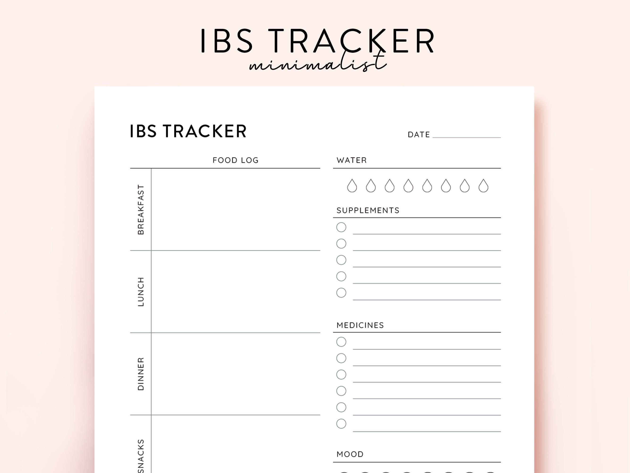 IBS Tracker, Food Diary, Allergy, Medicine and Supplement Tracking ...