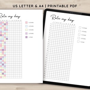 2025 Bullet Journal Printable, Yearly Trackers Bundle Printable, Bujo ...