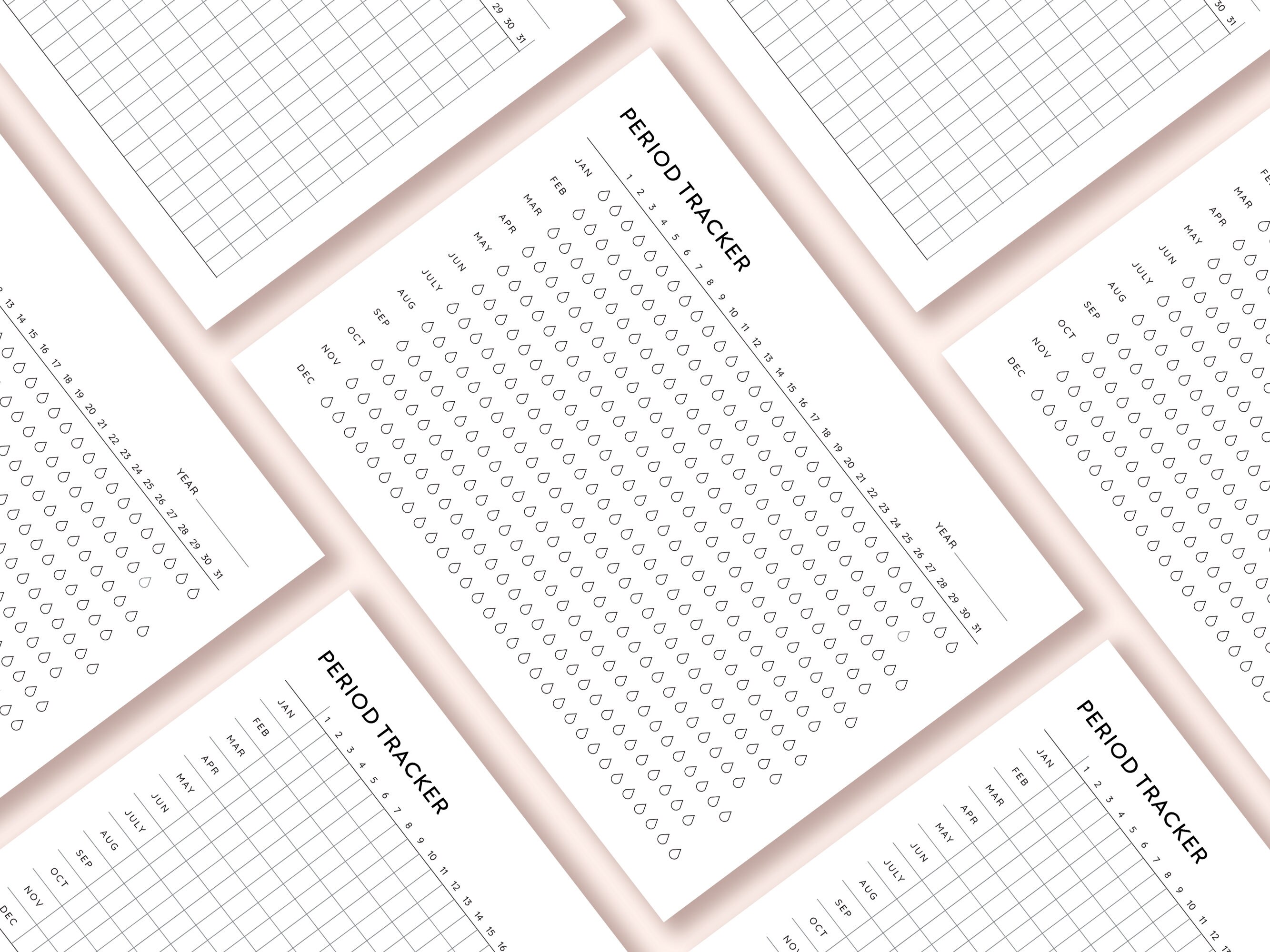 Fertility Journal Ovulation Tracker Printable, BBT Chart, Pregnancy ...