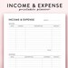 Cash Envelope Breakdown, Cash Breakdown Sheet, Budget Breakdown ...