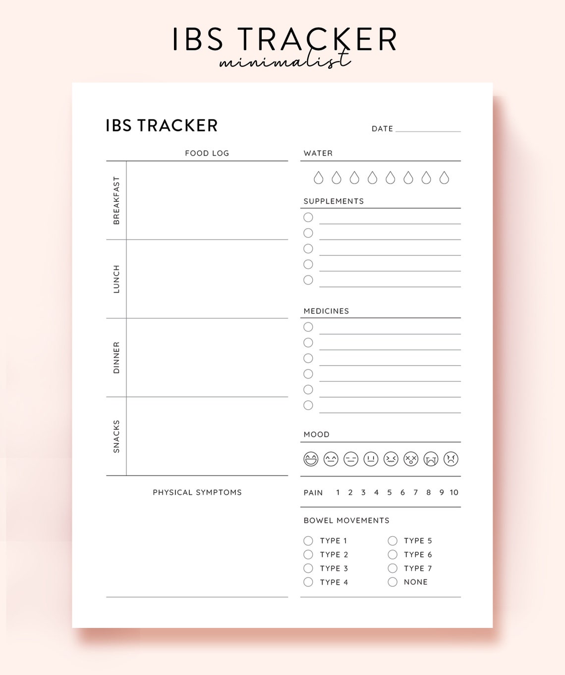 IBS Tracker, Food Diary, Allergy, Medicine and Supplement Tracking ...