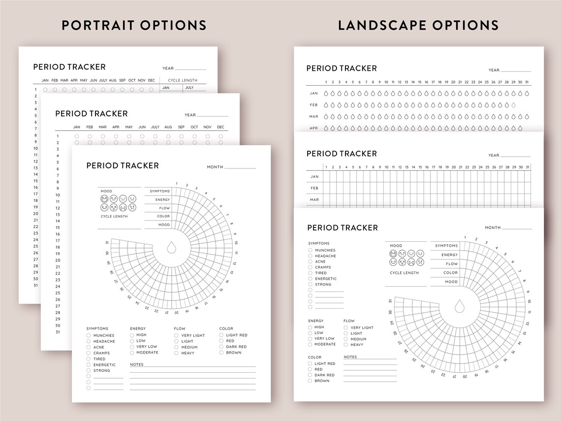 Fertility Journal Ovulation Tracker Printable, BBT Chart, Pregnancy ...