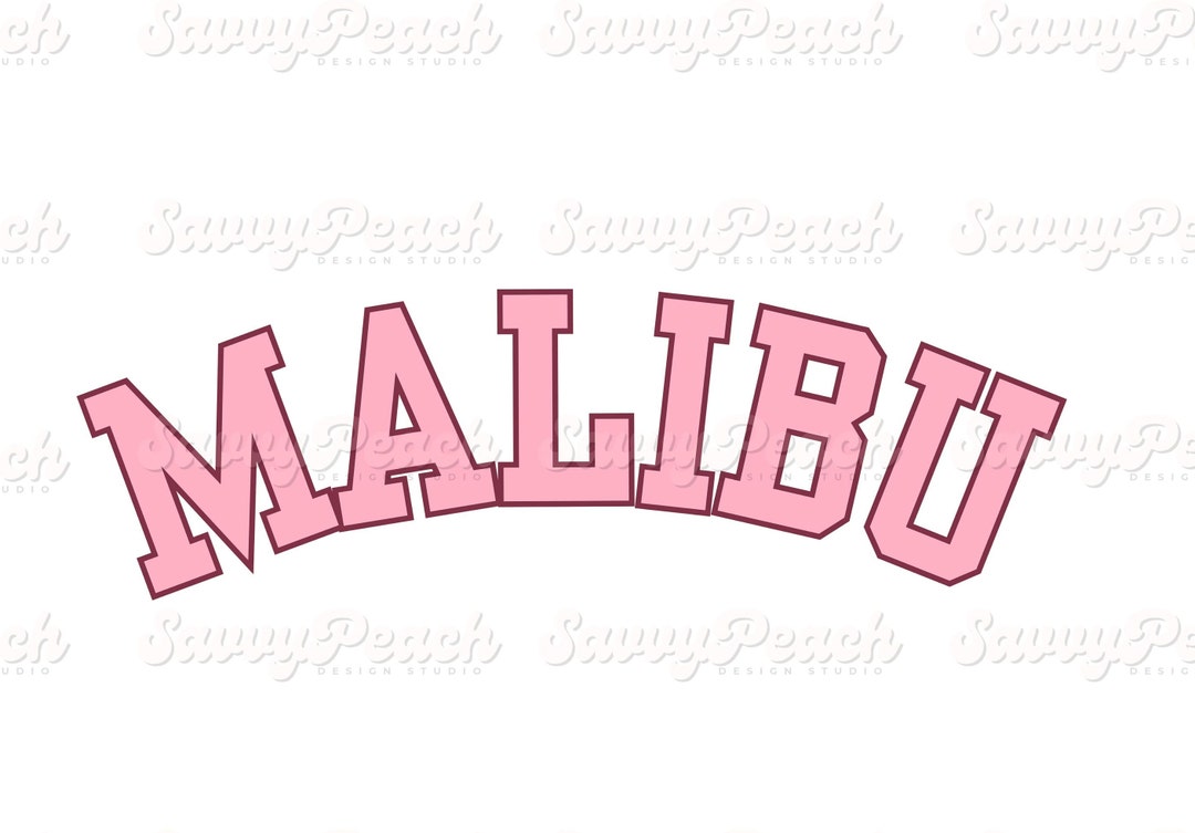 Pink Malibu PNG Download - Etsy