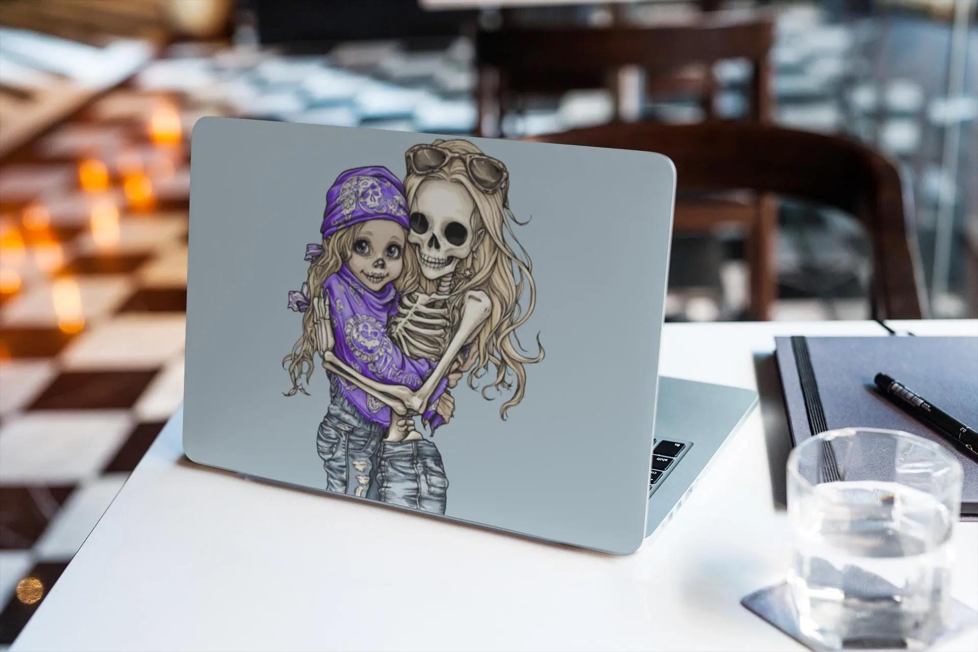 Skeleton Chick Clipart Cute Cute Skeleton Skull Girl PNG Spooky Girl ...