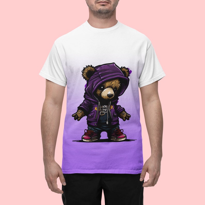 Hoodie Teddy Bear Clipart: Colorful PNG Image (digital Download) - Etsy