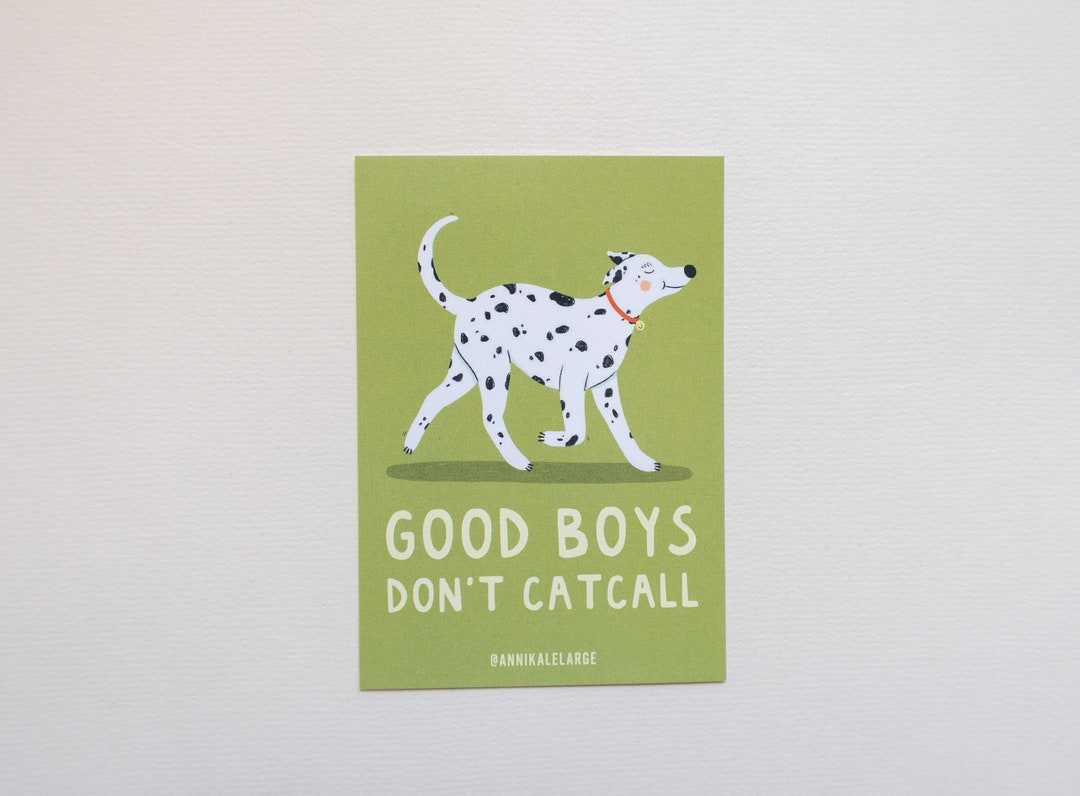 Sticker - Good Boys Don't Catcall - Etsy