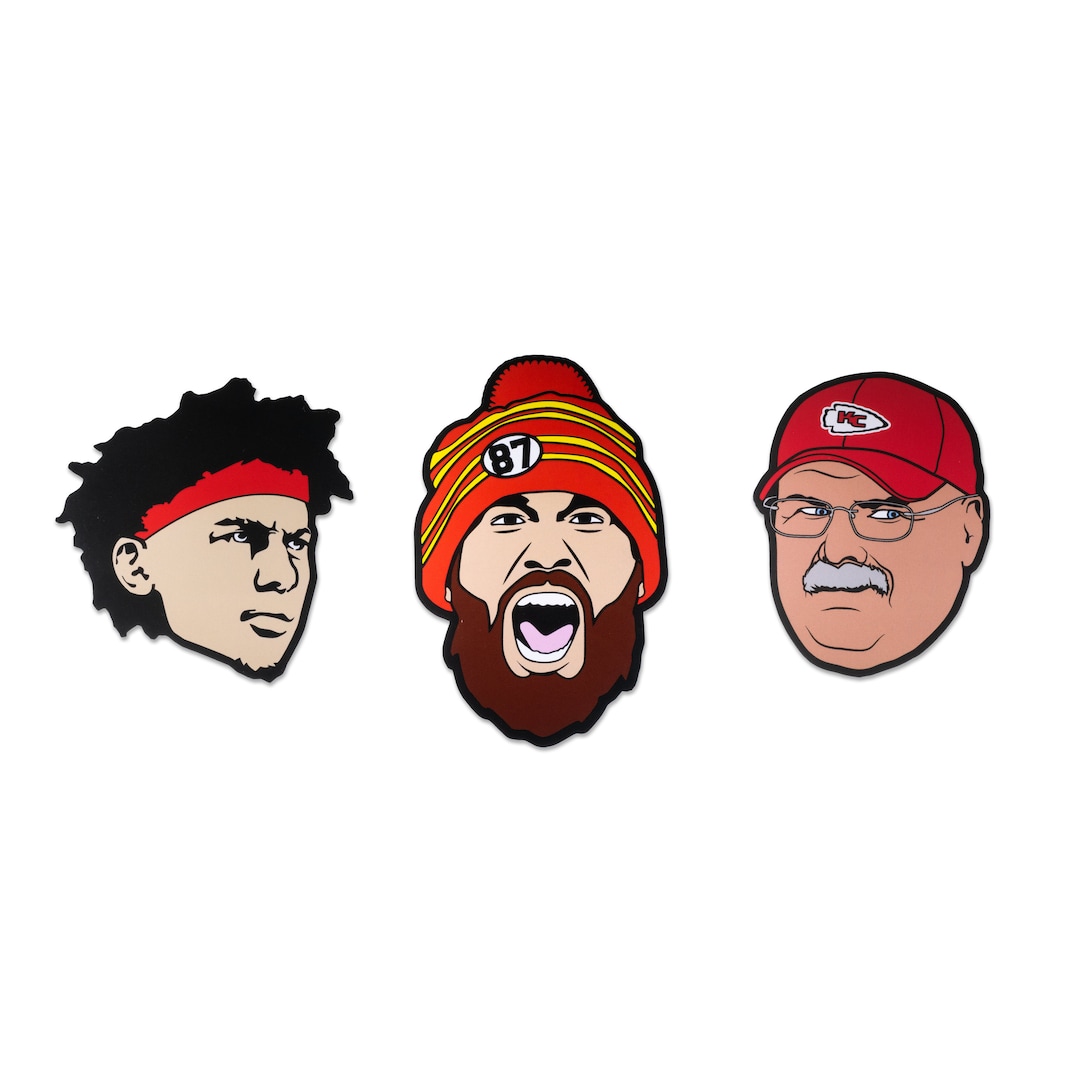Kansas City Chiefs Sticker Fun Pack - Etsy