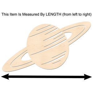 Saturn Shape-wooden Saturn Cutout-planet Cutout - Etsy