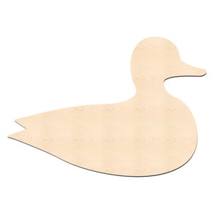 Duck Shape-unfinished Duck Cutout-duck Blank - Etsy
