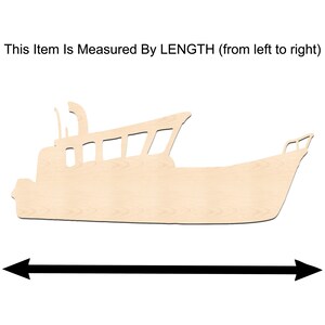 Wooden Boat Cutout-unfinished Boat Shape - Etsy