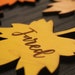 Thanksgiving Place Cards-maple Leaf Place Holders - Etsy