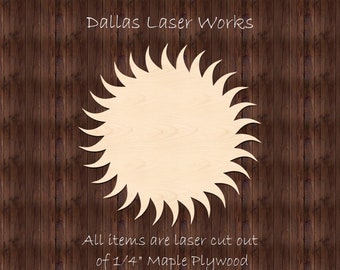 Wooden Sun Cutout - Etsy