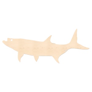 Tarpon Cutout-laser Cut Tarpon Fish-wooden Tarpon - Etsy