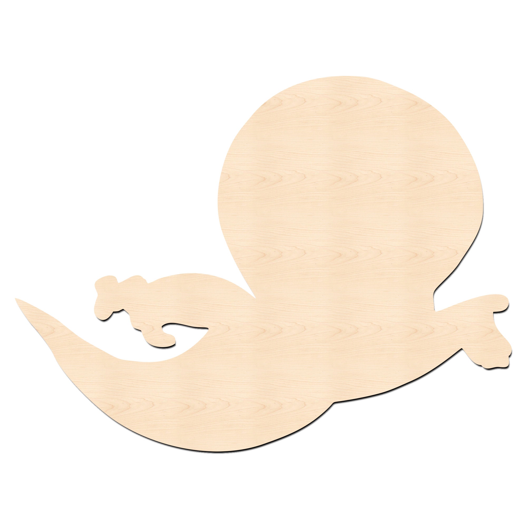 Casper Shape-wooden Casper Cutout - Etsy