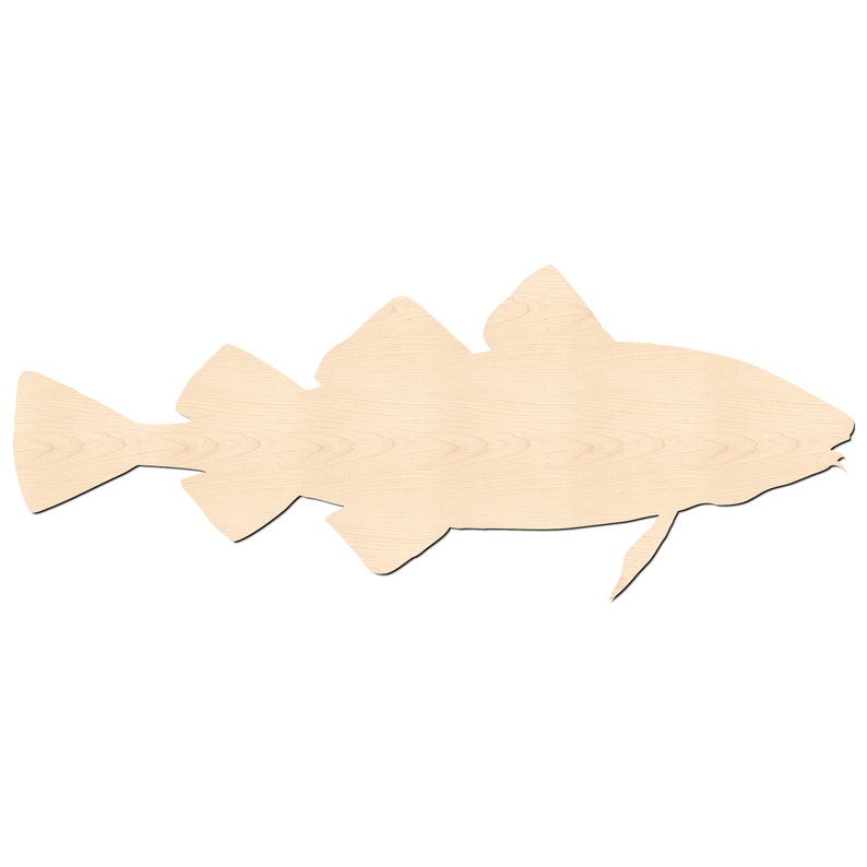 Cod Fish Cutout-wooden Fish Shapes - Etsy UK