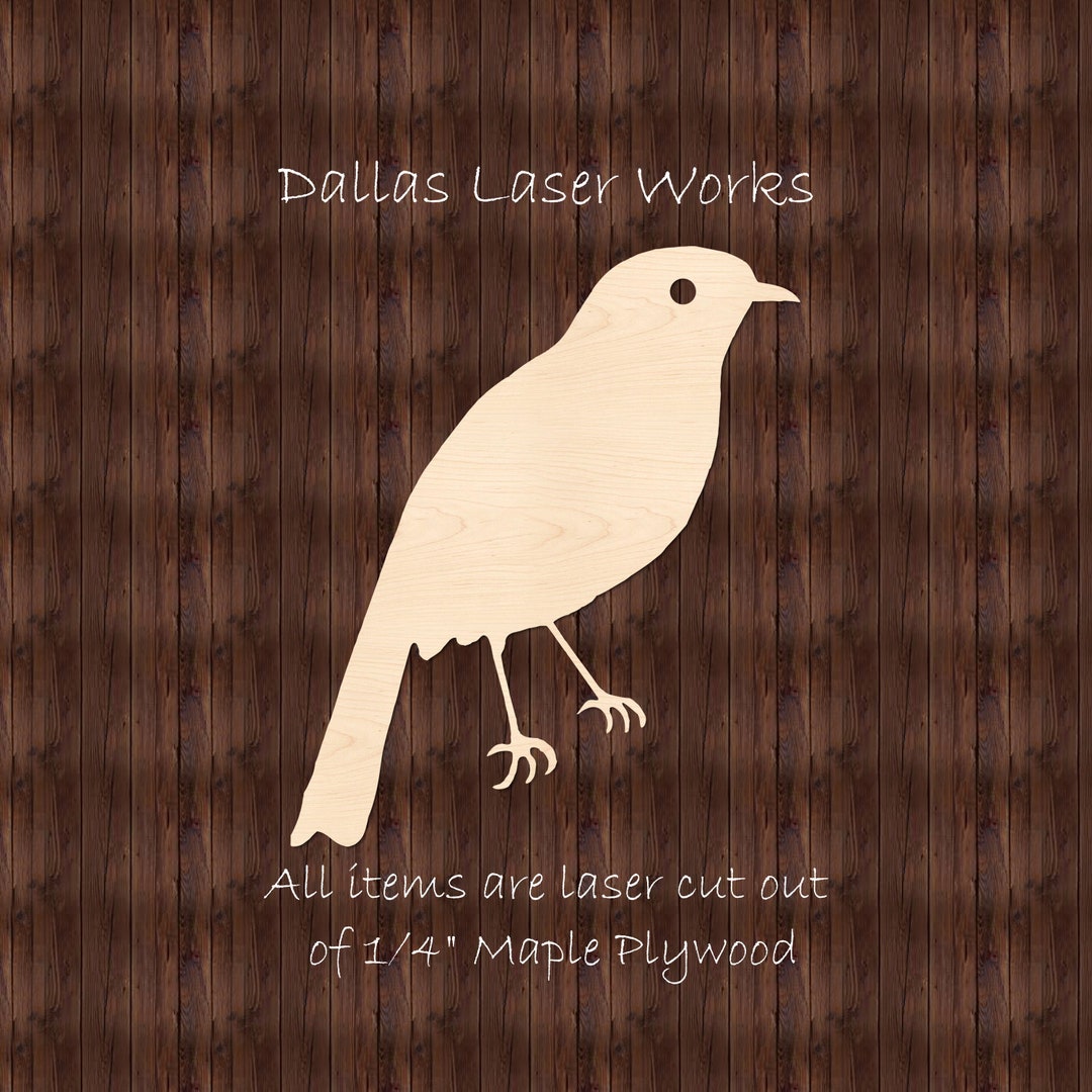 Robin Cutout-wooden Robin Shape-bird Shape - Etsy