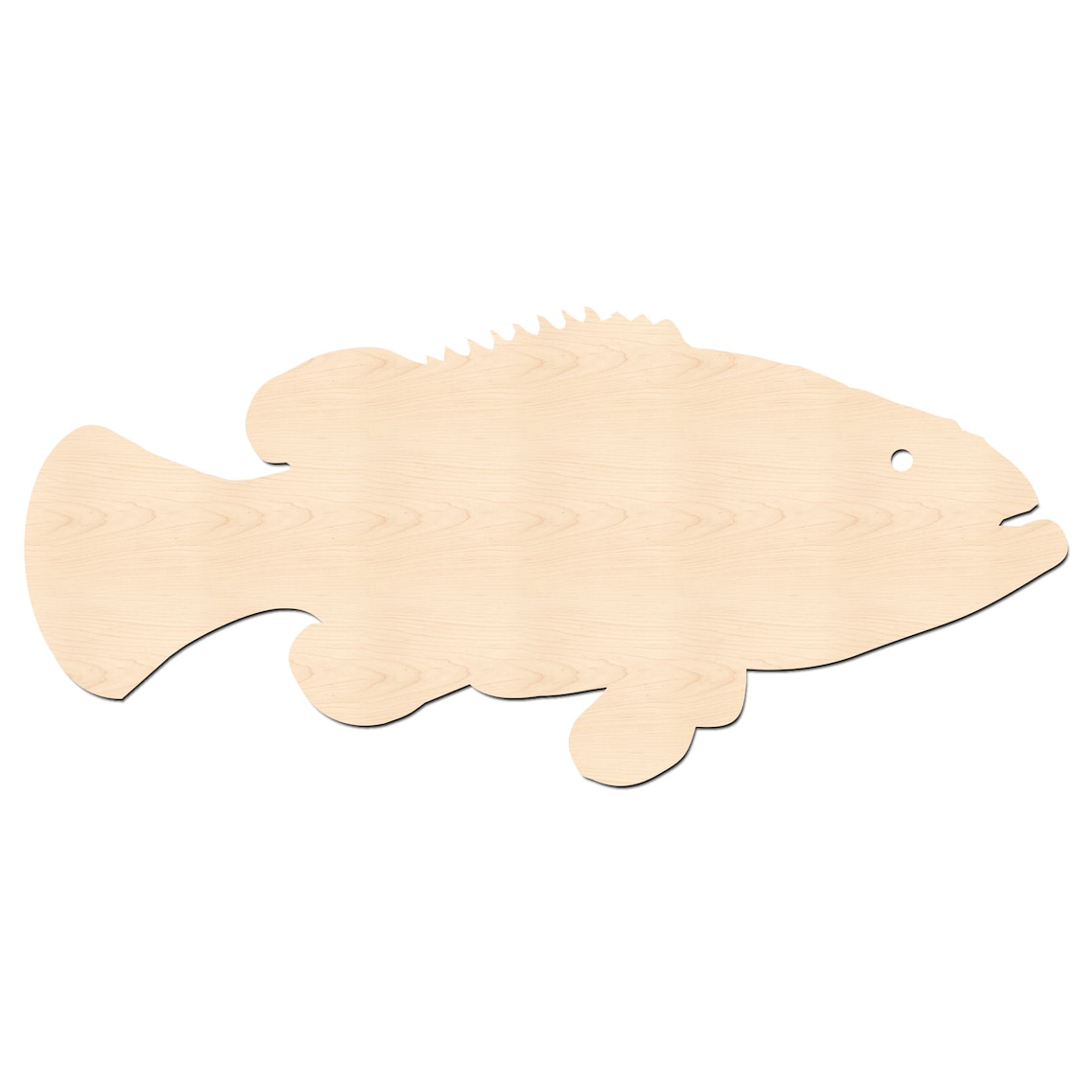 Goliath Grouper Shape-laser Cut Wooden Fish - Etsy