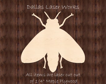 10x Wooden Simple Generic Beetles Craft Shapes 3mm Plywood Insect and ...