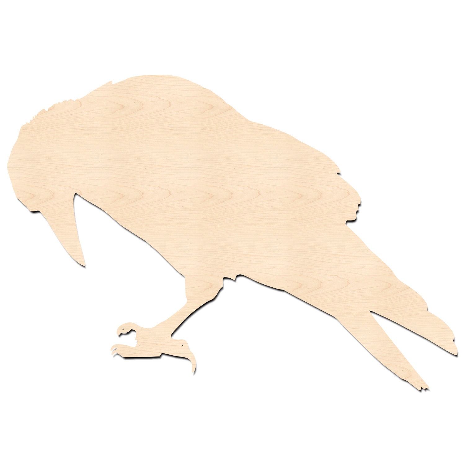 Wooden Crow Shapelaser Cut Crow - Etsy