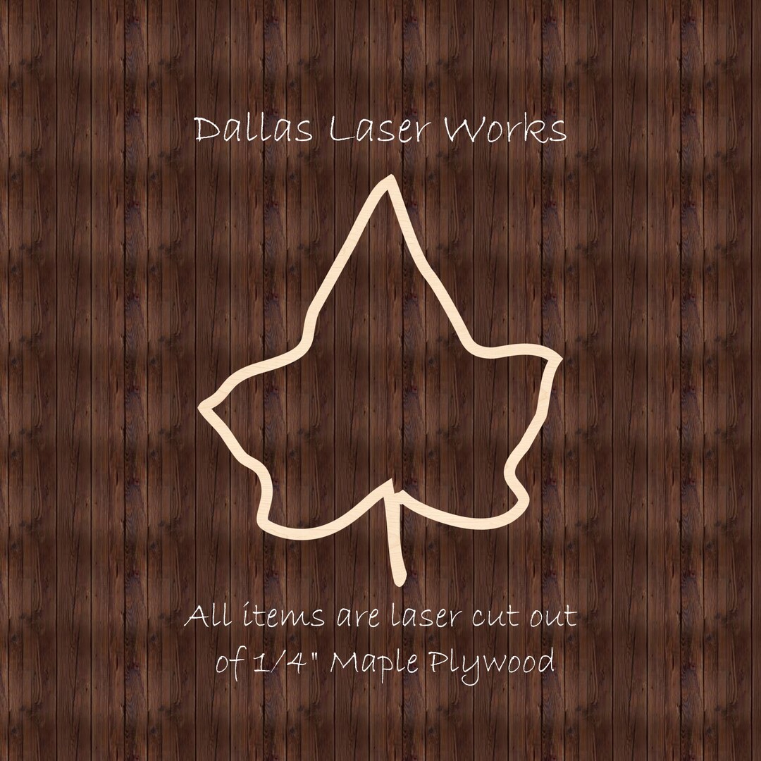 Ivy Leaf Cutout-laser Cut Ivy Leaf Shape - Etsy