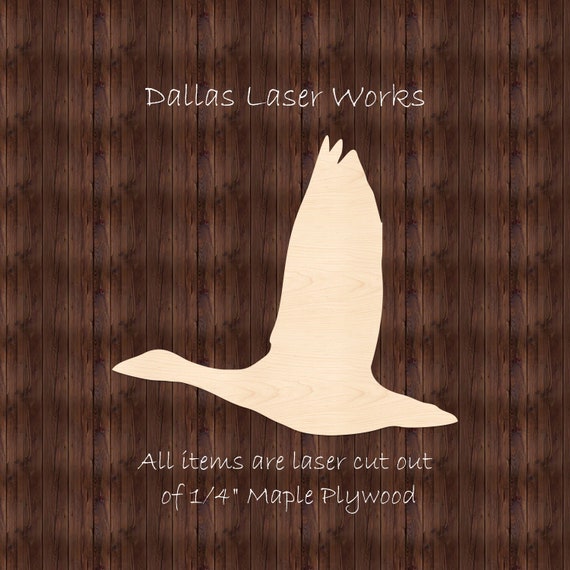 Goose Shape-wooden Goose Cutout | Etsy