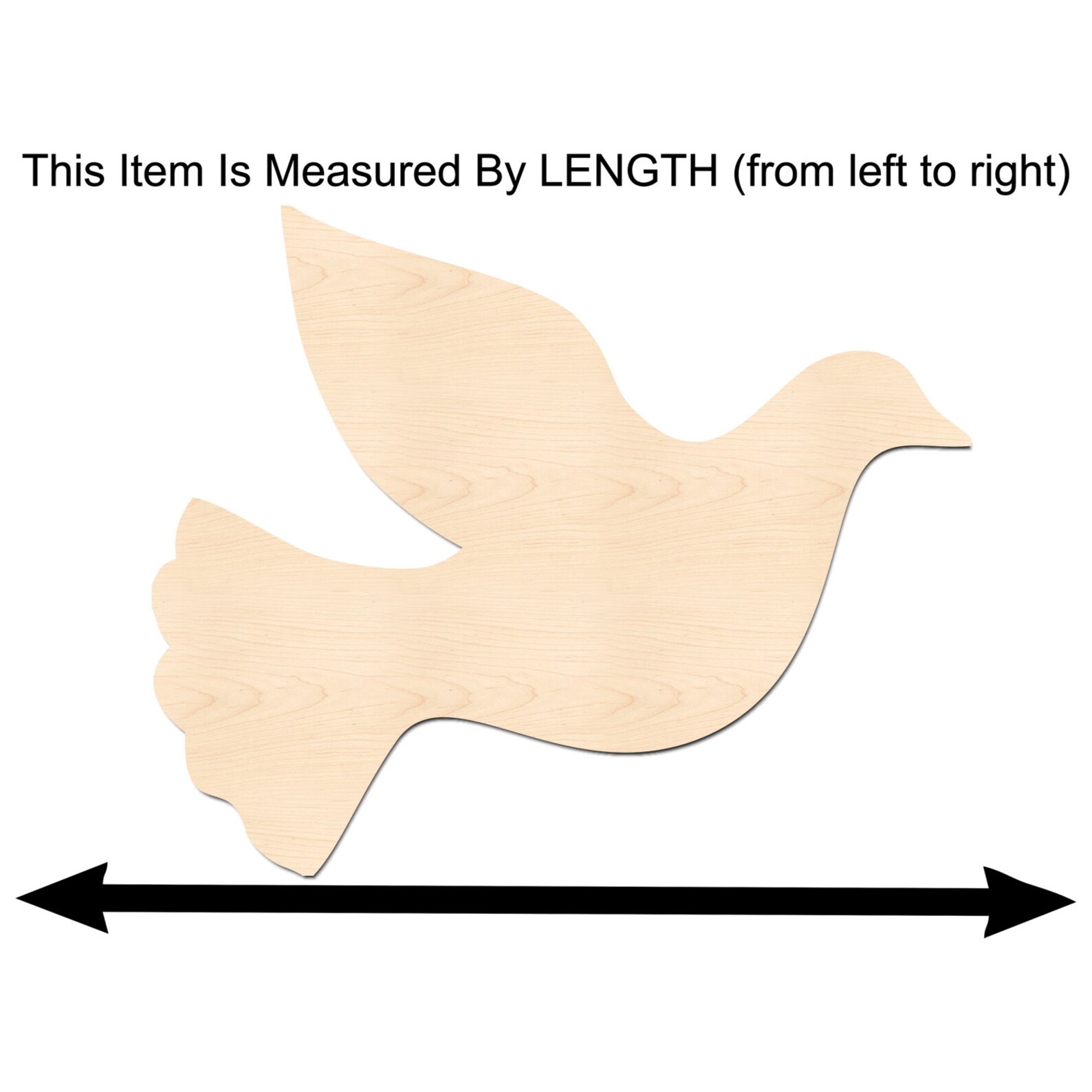 Dove Blank-wooden Dove-bird Shapes - Etsy